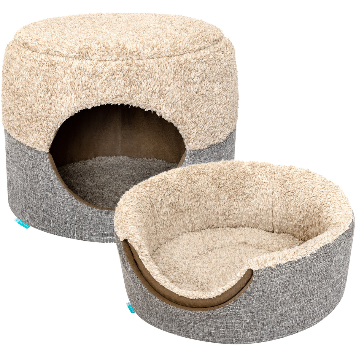 CT016 2-In-1 Pet Cuddler Bed – Cozy Tails